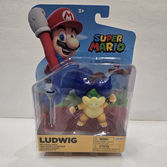 Toys | New Jakks Pacific 72683 World Of Nintendo 4 Mario Ludwig With ...